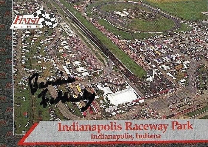 BERNIE FEDDERLY signed 1993 FINISH LINE trading card NHRA #T-15 (D ...