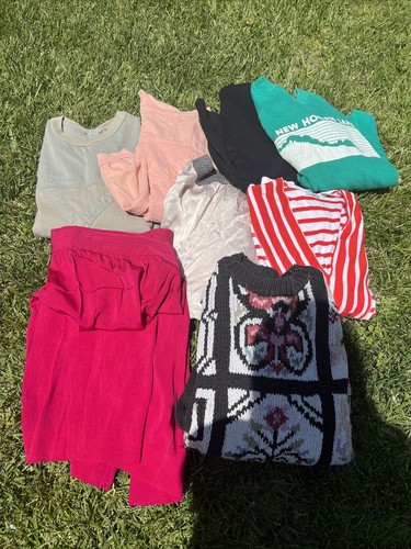 Vintage Women's Clothing Lot 70s 80s Wholesale Resale Sweaters Tops ...