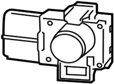 89341-33210-C0 Toyota Sensor, ultrasonic, no.1 8934133210C0, New ...