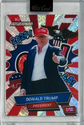 2024 President Donald J Trump Wild Card Alumination Comix Trump! #ACBLG ...