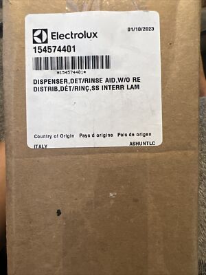 New Genuine OEM Electrolux Frigidaire Dishwasher Det. Dispenser ...