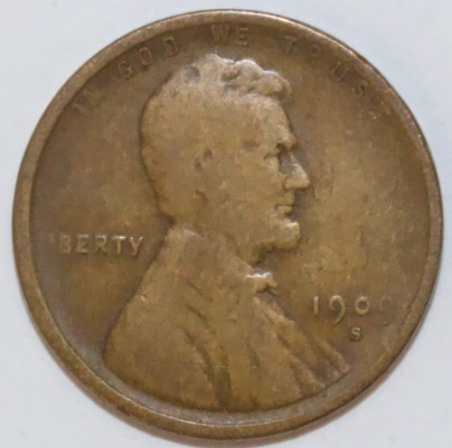 1909-S Lincoln Cent Wheat Cent # 0172 | eBay