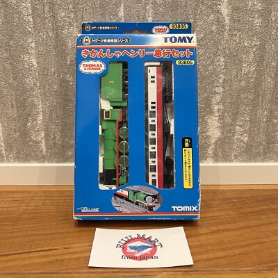TOMIX N Scale TOMYTECH Thomas & Friends Henry Red EXPRESS COACH 93805 ...