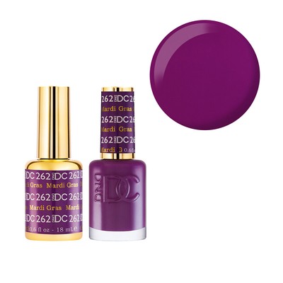 DND 262 Mardi Gras - DC Collection Gel & Lacquer Duo 18ml | eBay