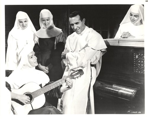 Debbie Reynolds Ricardo Montalban Singing Nun 8x10 original photo # ...