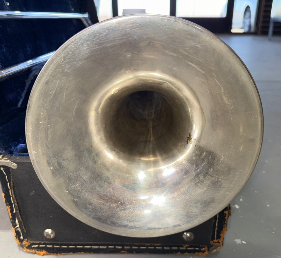 Blessing XL USA Silver 3 Valve Trombone | eBay