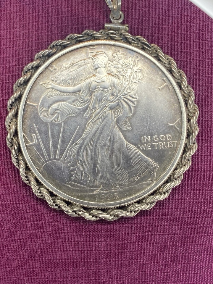 1995 Walking Liberty American Eagle Silver Dollar Coin 1oz | eBay