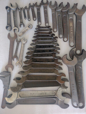 BSA Tools Spanners Wrenches "SUITS" BENTLEY ToolKit - Vintage & rare ...