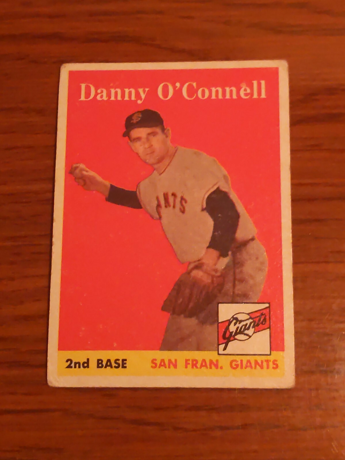 1958 Topps Danny O'Connell #166 | eBay
