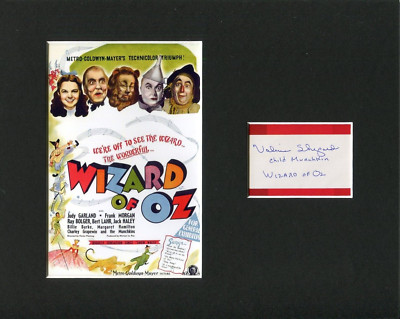 Valerie Lee Shepard The Wizard of Oz Munchkin Signed Autograph Photo ...