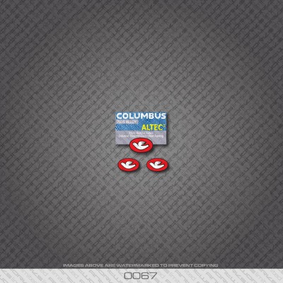 Decals, Stickers - Columbus Decal - Nelo's Cycles