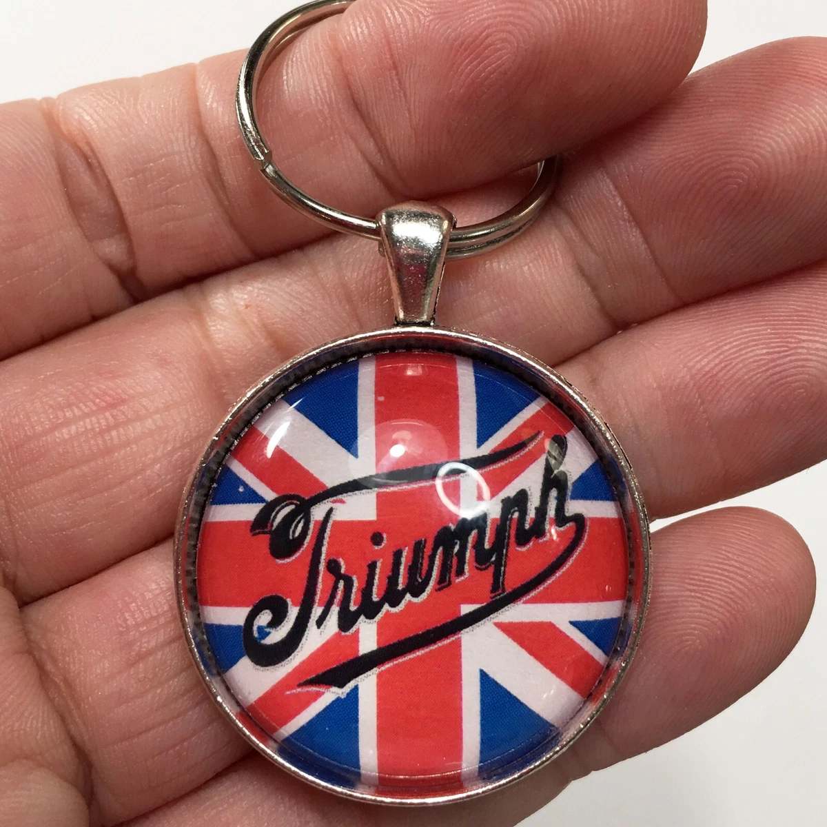 Triumph Motorcycle Logo Union Jack
