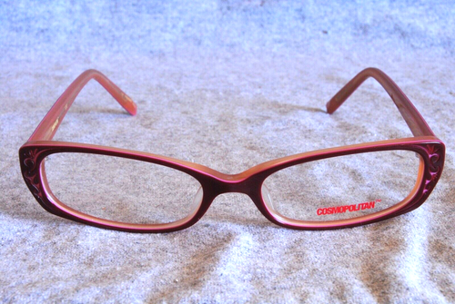cosmopolitan eyeglass frames dreamy rasberry 52-16-135 | eBay