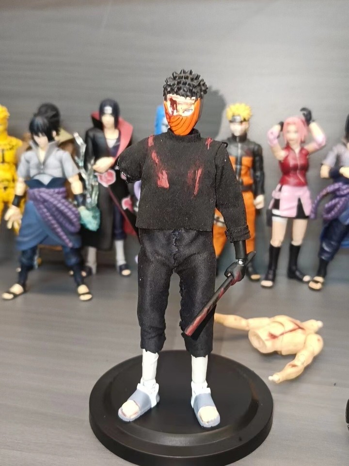 custom 1/12 shf Uchiha Obito action figure | eBay