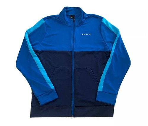 Oakley Men's Color Block FZ Hoodie Blue Size XXL | eBay