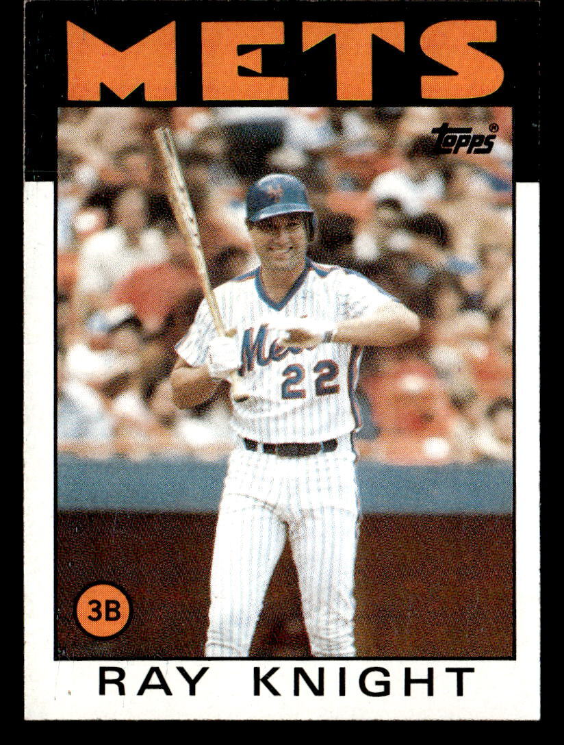 Ray Knight 1986 Topps Card #27 New York Mets | eBay