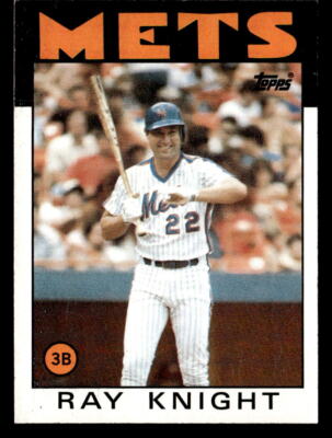 Ray Knight 1986 Topps Card #27 New York Mets | eBay