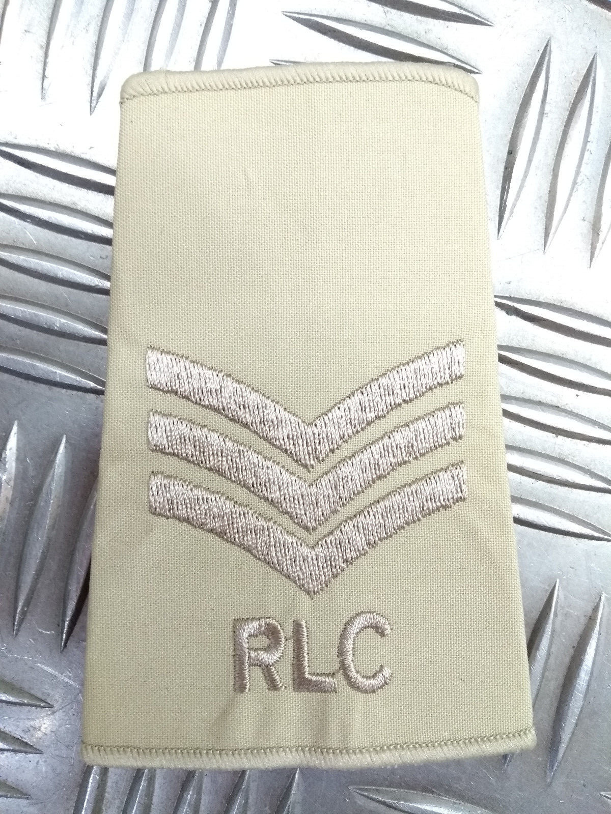 Royal Logistic Corps RLC Cream Rank Slides Various Ranks - NEW | eBay UK
