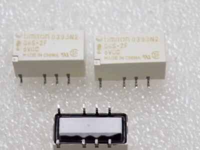 10x OMRON Relay G6S-2F-5VDC 5V 2A 8 Pin | eBay