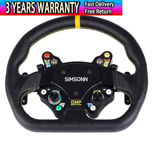 SIMSONN D-Shaped Steering Wheel Racing Wheel Compatible w/ G29 for ...