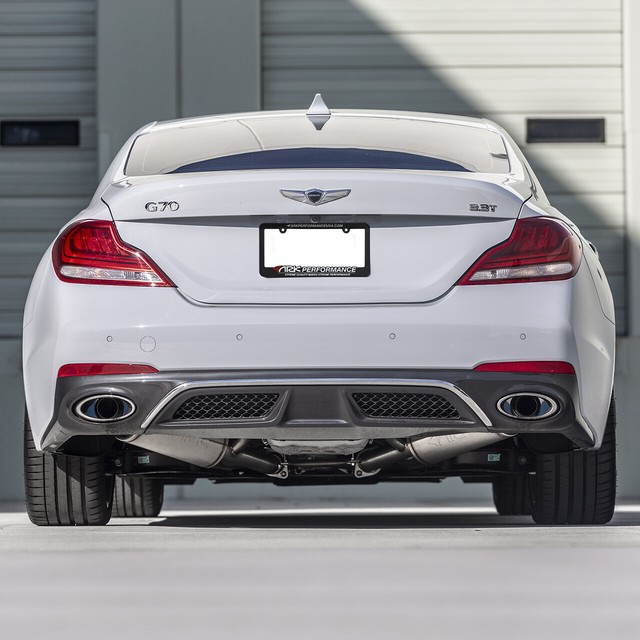 Ark Performance Grip Exhaust System for 2018 Genesis G70 3.3t GDI RWD ...
