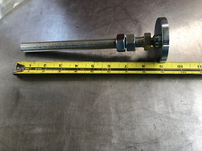 Machine Leveling Pad Foot M16 Thread, 63mm (2-1/2”) Base Total Height ...