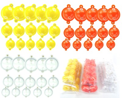 10 X Bubble Float Set. Choose Size & Colour Carp Pike Floats Sea ...