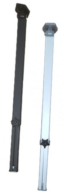 Campervan Caravan Folding Telescopic Table Aluminium Leg - BLACK | eBay UK