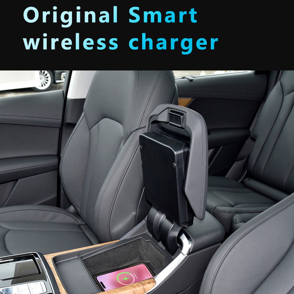 For Audi Q7 Q8 2020-2022 Center Console Phone Wireless Fast Charging ...