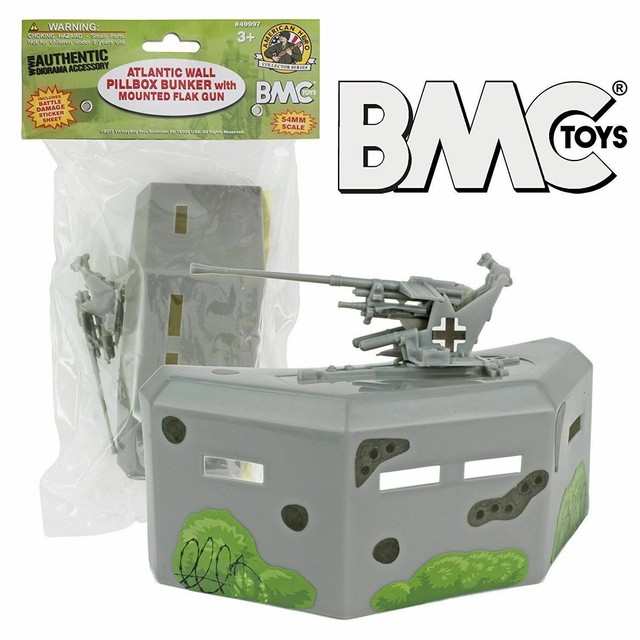 BMC WWII Gray German King Tiger Toy Tank 1 32 Scale for 54mm Army Men ...
