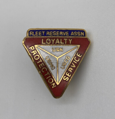 USN USMC USCG Fleet Reserve Association Enamel Lapel Pin | eBay
