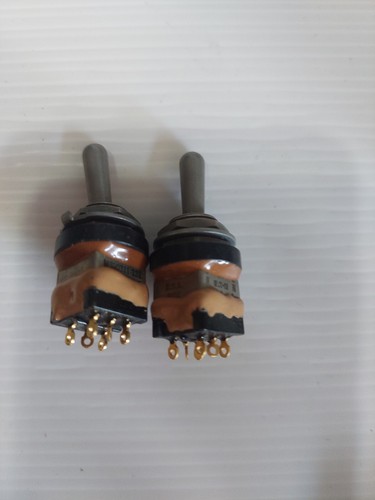 9 units lot Eaton 2-Pole Miniature Toggle Switch MS90311-231 | eBay