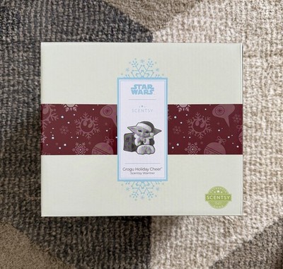 Scentsy Star Wars Mandalorian Grogu Holiday Cheer Warmer NIB | eBay