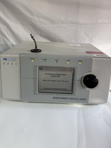 TSI 3321 Aerosol Aerodynamic Laser Particle Sizer / APS Spectrometer ...