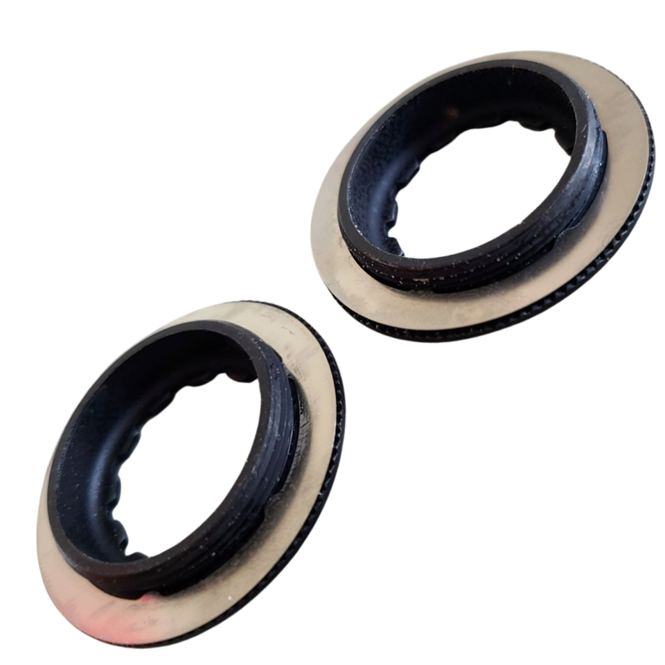 Shimano Centerlock Disc Brake Rotor Lock Ring Black MTB ROAD 2PCS MTB ...