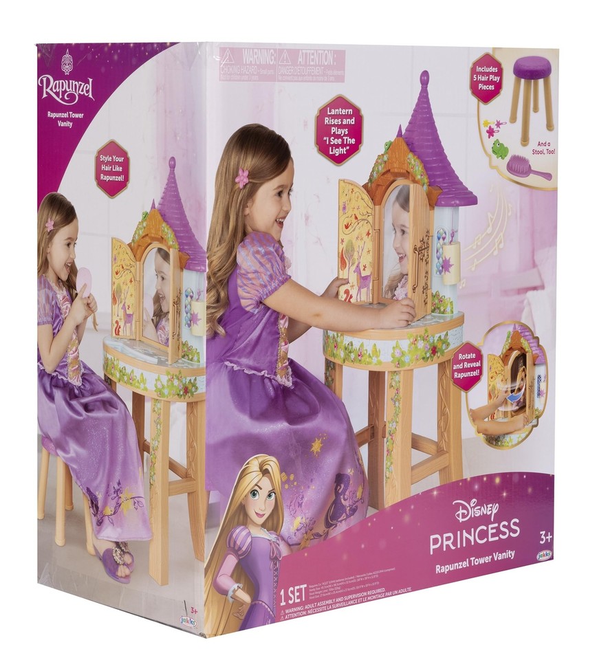 Rapunzel Vanity Disney's Tangled Rapunzel's Tower Vanity Playset with ...