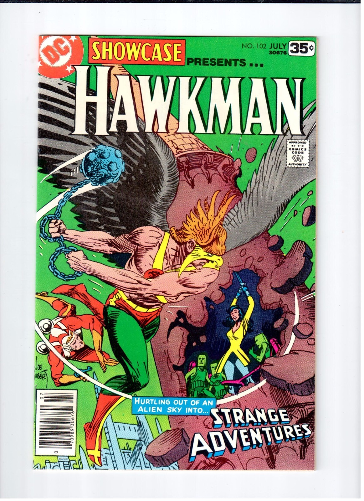DC SHOWCASE #102 Presents Hawkman 1978 NM Vintage Comic | eBay