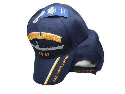 US Navy USS John F Kennedy CV-67 Date Noute Rogare Embroidered Cap Hat ...