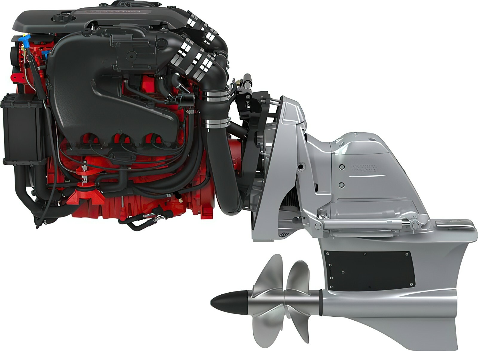 Volvo Penta K4 22417007 Duo Prop Stainless Steel Propeller Set For ...