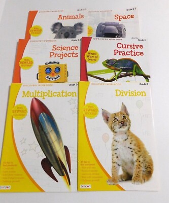 Lot of 6 Bendon 2nd - 3rd grade Discovery Work Books | eBay