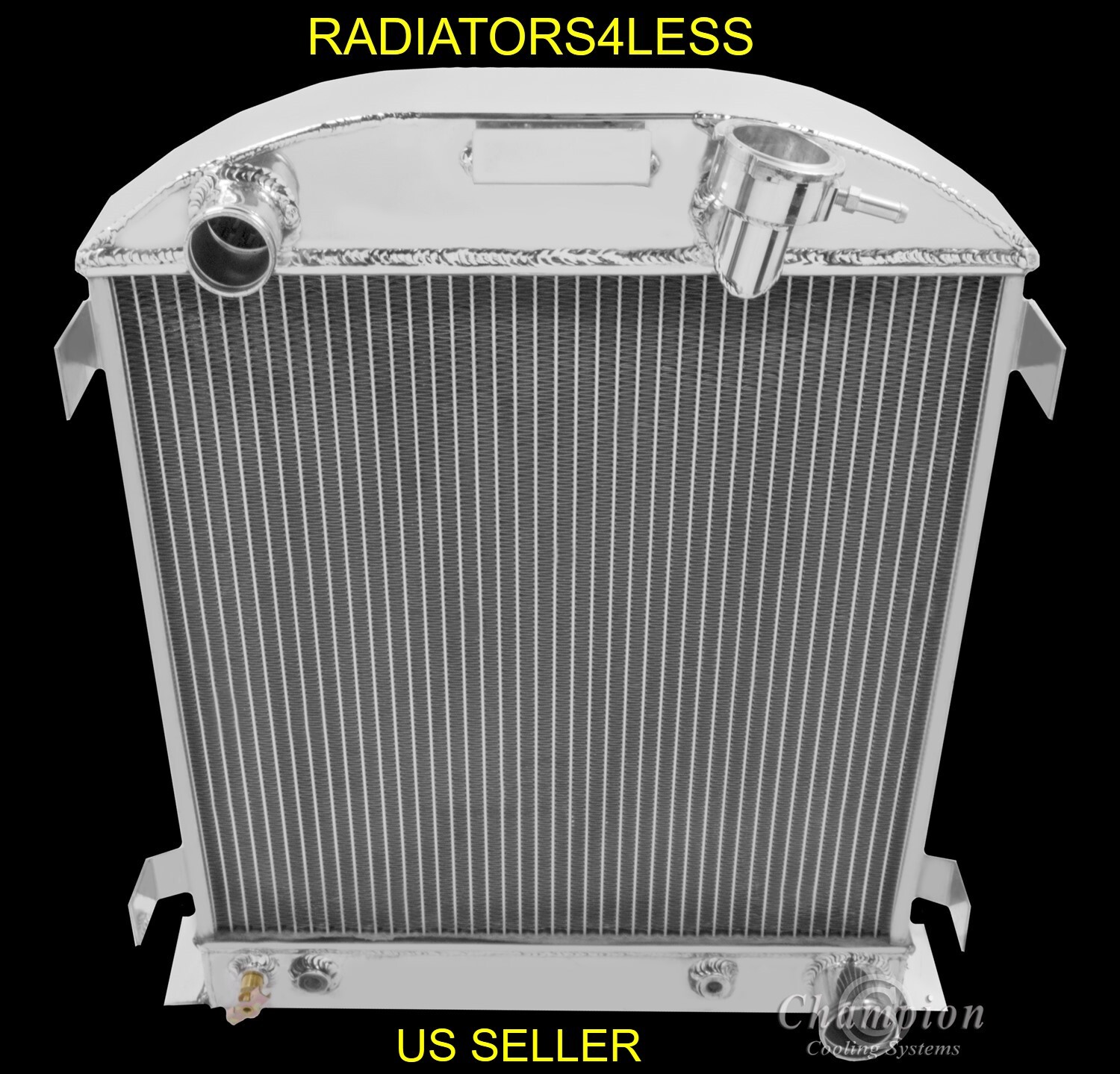 CHAMPION 3 ROW ALL ALUMINUM RADIATOR 1930 1931 CHOPPED FORD MODEL A ...