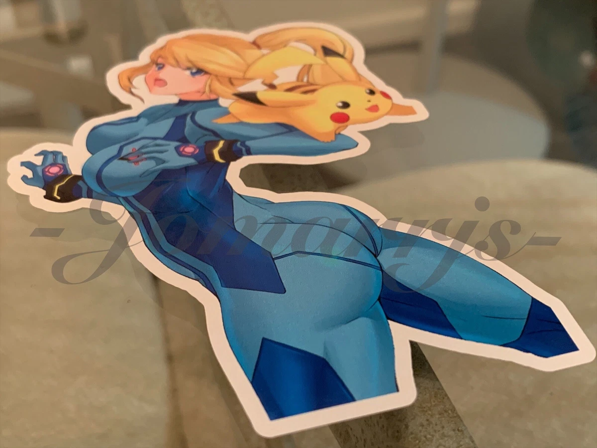 Samus Aran And Pikachu