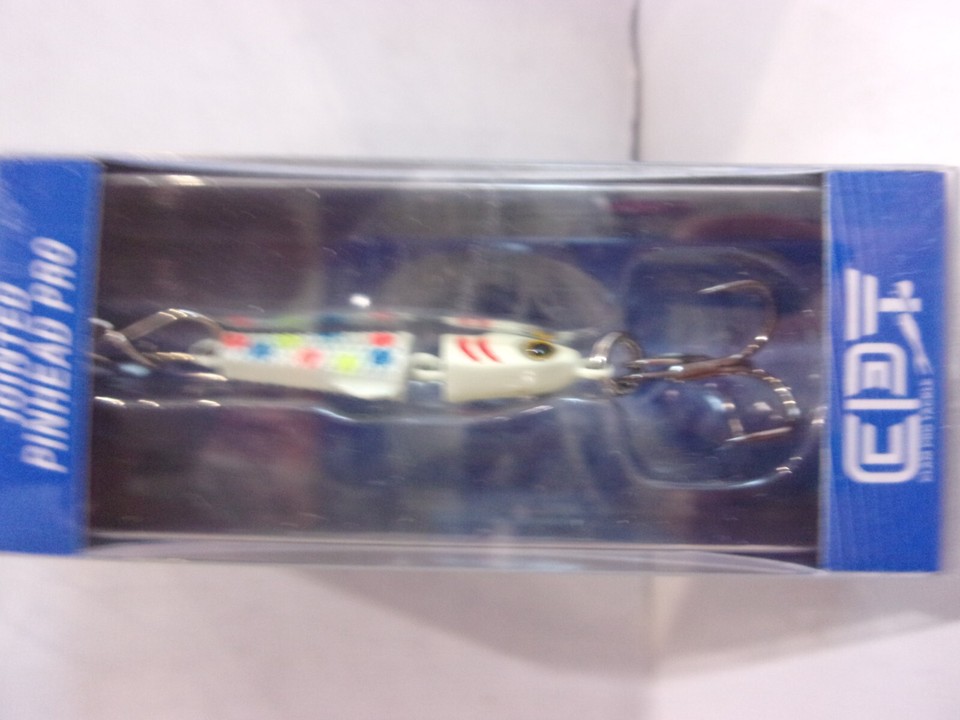 Clam Jointed Pinhead Pro Mino ice fishing jig 1/8 oz 10# choose color ...