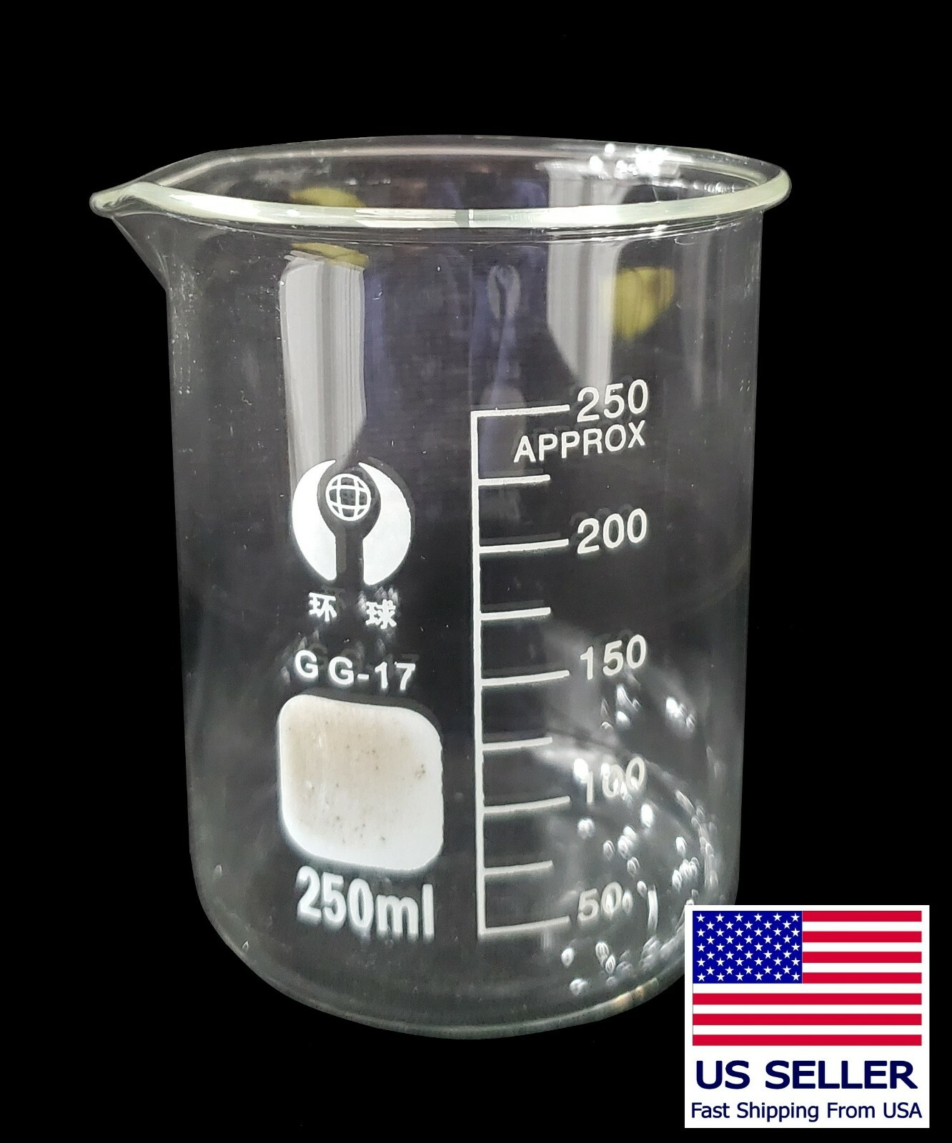 2pk / 250ml Glass Beaker Laboratory Chemistry Lab Measuring Glassware ...