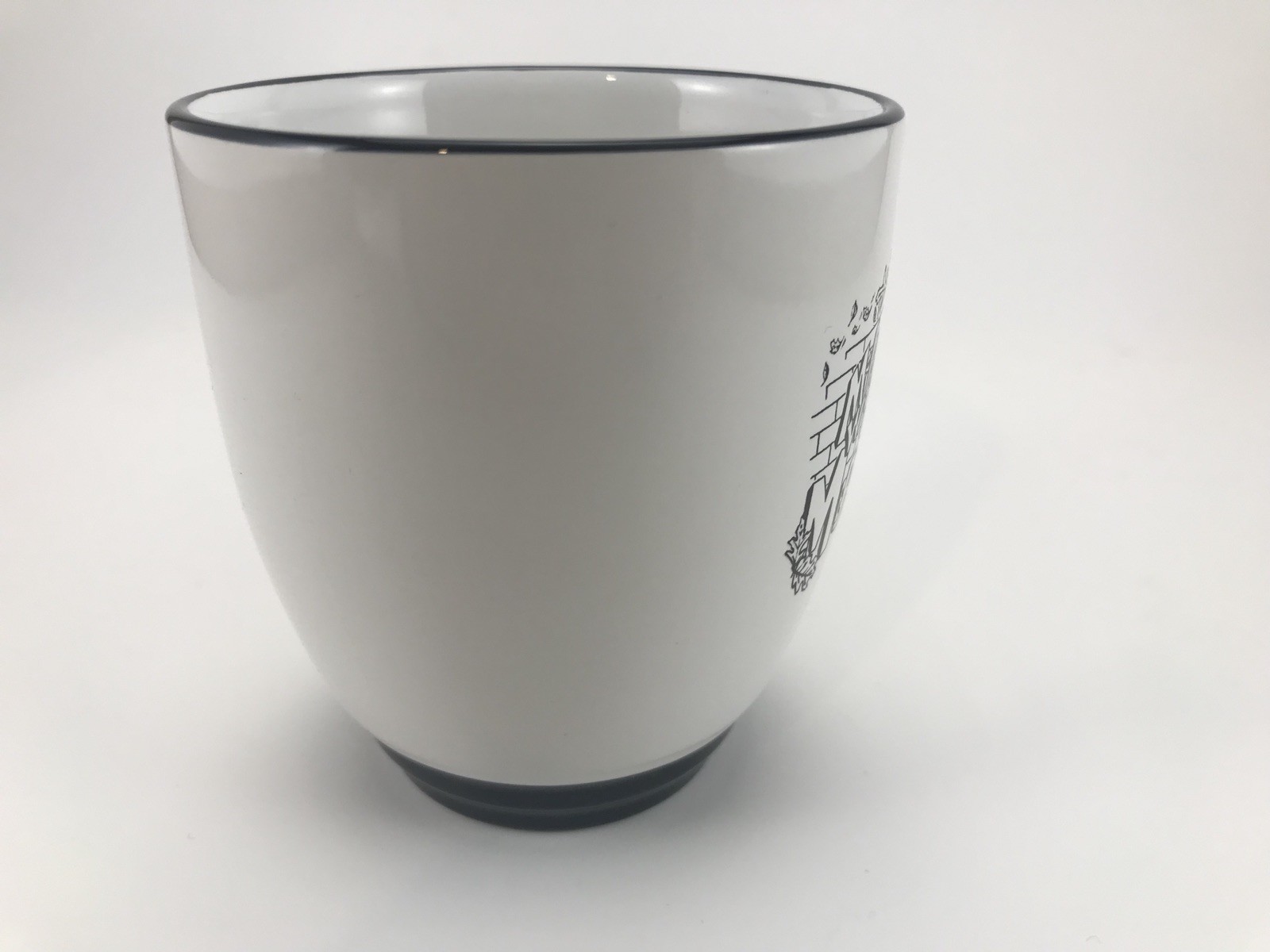 M Ware Sports Coffee Tea Cup Mug With A Runner Running Female Printed ...