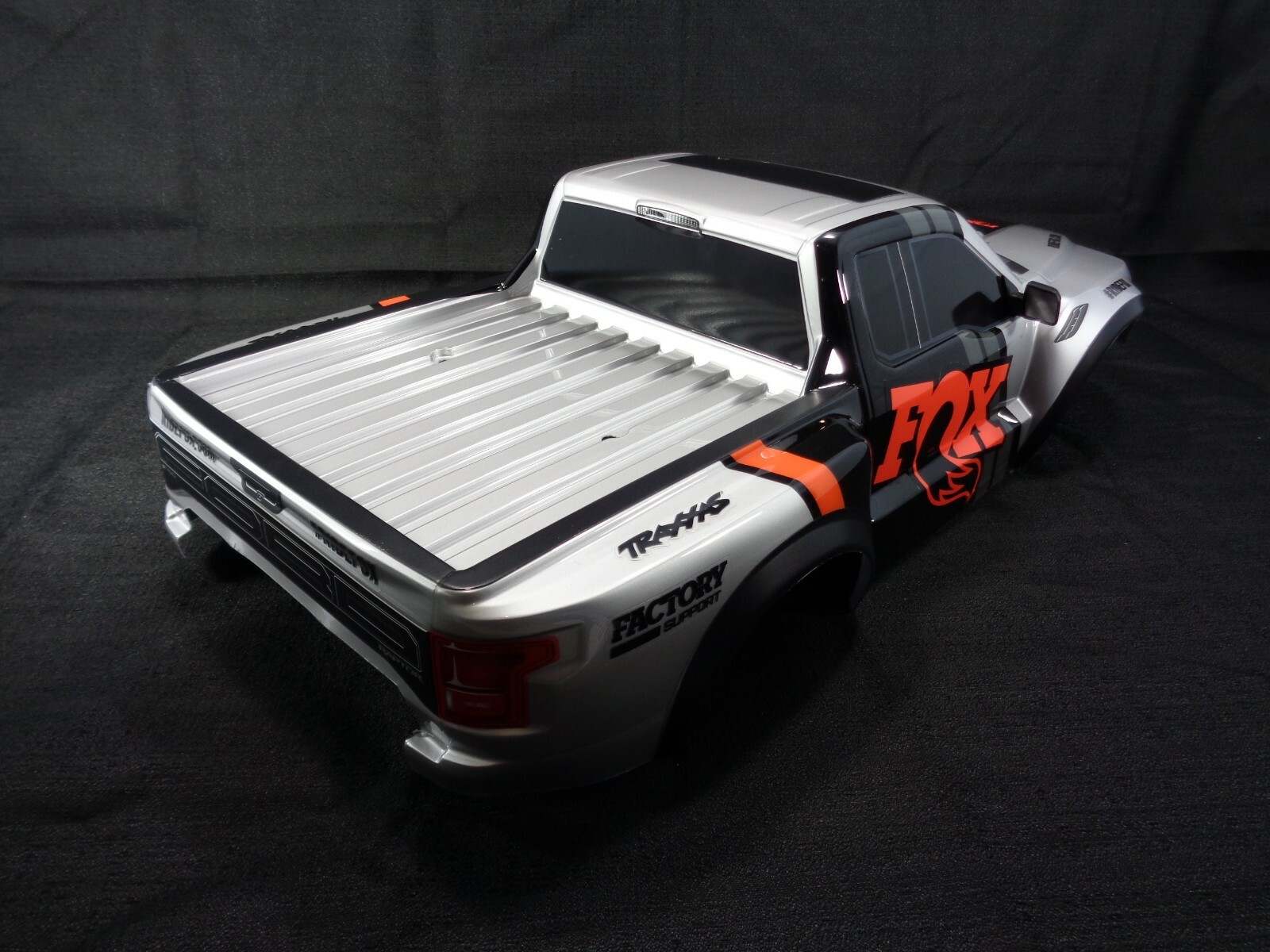NEW Traxxas Slash Ford Raptor 1/10 2wd Fox Racing Edition Painted Body ...