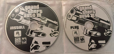 Grand Theft Auto III Install Disc PC CD-ROM - Discs Only | eBay