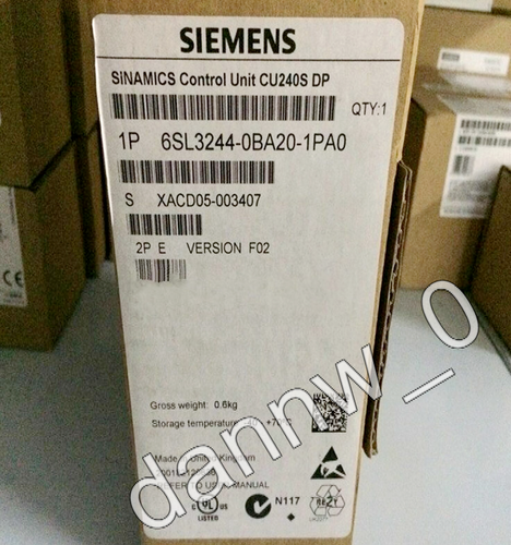 New in box Siemens 6SL3244-0BA20-1PA0 6SL3 244-0BA20-1PA0 Control Unit ...