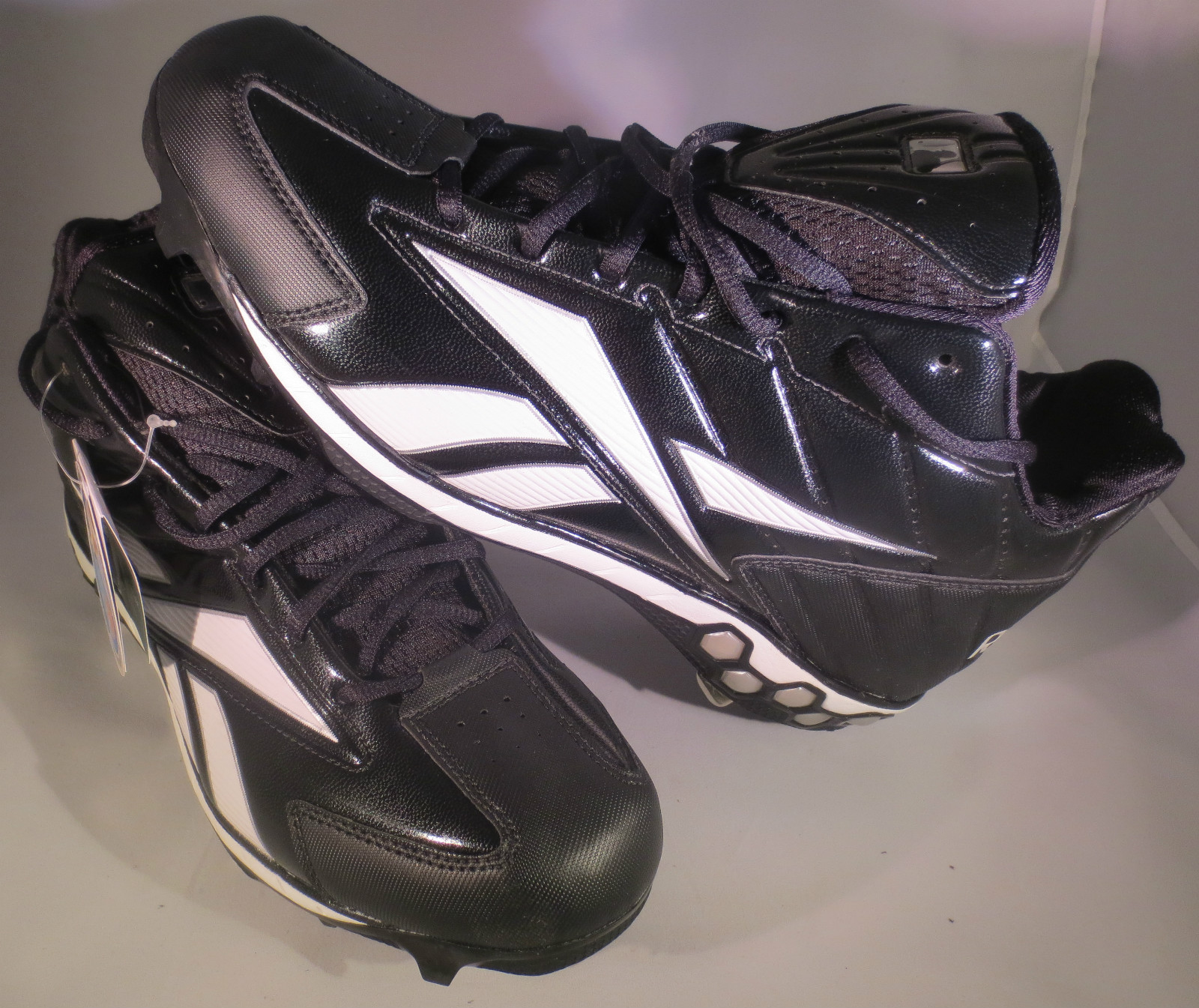 Reebok High-N-Tight II Mid Hex Metal Baseball Cleats | eBay