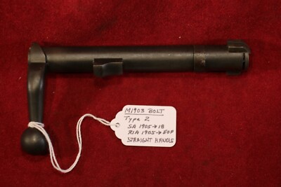 US M1903 Rifle Bolt - Straight Handle - Type 2 - Springfield or Rock ...